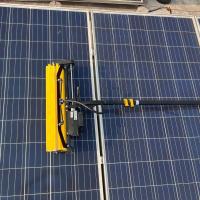China Solar Panel Cleaning Machine Rotating Brush Maintenance Kit 1200mm 24V for sale