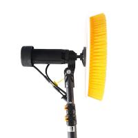 China Backpack Battery Single Head Rotating Brush 5.5M Extension Pole for Solar Panel Cleaning for sale