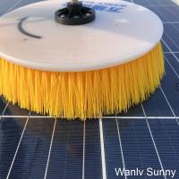 China Backpack Battery Single Head Rotating Brush 5.5M Extension Pole for Solar Panel Cleaning for sale