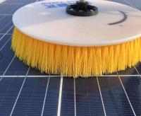 China Handheld Solar Panel Window Cleaning System with Spin Scrubber 24V DC Motor for sale