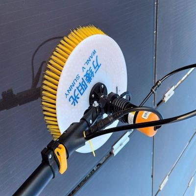 Cina Competitivo spazzola elettrica a testa singola per pulire impianti fotovoltaici finestre cartelloni auto 1 senza telecomando in vendita