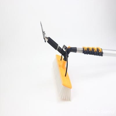 China Physical Cleaning Principle Car Cleaning Brush with Hose Attachment and Soft Bristles for sale
