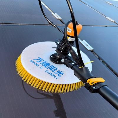 Cina 7.5 M spazzola di pulizia a polo telescopico mobile per pannelli fotovoltaici a Wuxi in vendita