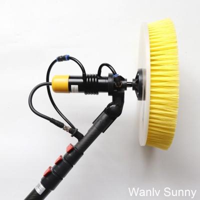 Cina Spazzola elettrica semiautomatica a testa singola per la pulizia dei pannelli fotovoltaici in vendita