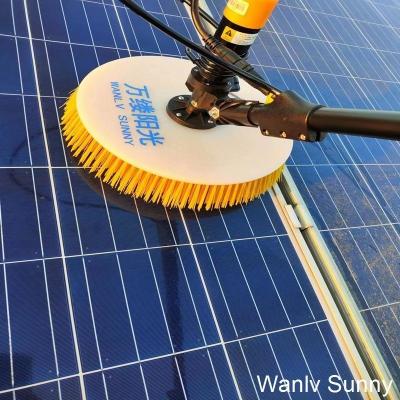 Cina Spazzola elettrica semiautomatica a testa singola per la pulizia dei pannelli fotovoltaici in vendita