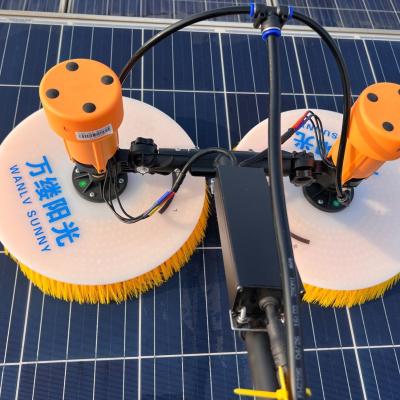 China Mechanical Engineering Solar Panel Cleaning Machine Fuel Mains Power or Lithium Battery for sale
