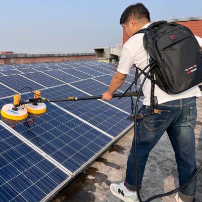 China Mechanical Engineering Solar Panel Cleaning Machine Fuel Mains Power or Lithium Battery for sale