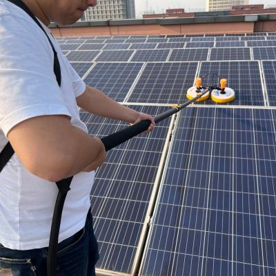 China Mechanical Engineering Solar Panel Cleaning Machine Fuel Mains Power or Lithium Battery for sale