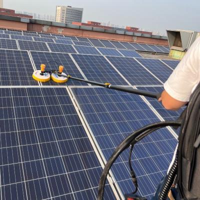 China Watervoorziening Handle Droog en nat wassen Optie voor zonnepaneel reinigingsborstel Te koop