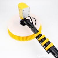 China Rotating Solar Panel Cleaning Brush Single Head 600mm Hanging Style for Efficient Cleaning for sale