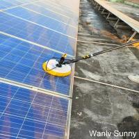 China Rotating Solar Panel Cleaning Brush Single Head 600mm Hanging Style for Efficient Cleaning for sale
