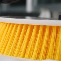 China 3.5m Extendable Handle Solar Panel Cleaning Brush Single Disc Rotating Head for PV Maintenance for sale