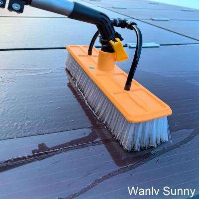 China 7.5 M Water Fed Pole for Solar Panel Cleaning Manual Brush and Window Cleaning Tools for sale