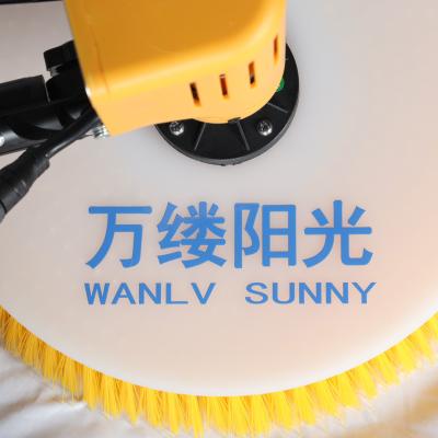Cina 5.5 M Puli di alluminio in lega, spazzola per la pulizia del pannello solare con doppia testa e prestazioni in vendita
