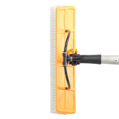Cina Wanlv Telescopic Carbon Fiber Pole Manual Water Spray Brush per il lavaggio di impianti fotovoltaici in vendita