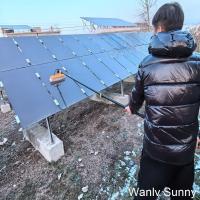 China Solar Panel Cleaning System 3.6m Telescopic Handle High Pressure Pump for sale