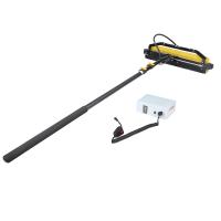 China Semi-Automatic Solar Panel Cleaning Robot with Rolling Brush for PV Panel Maintenance 1200mm for sale