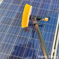 Quality Micro-Gear Rotation Solar Panel Cleaning Brush with Single Head Spin Design 1 for sale