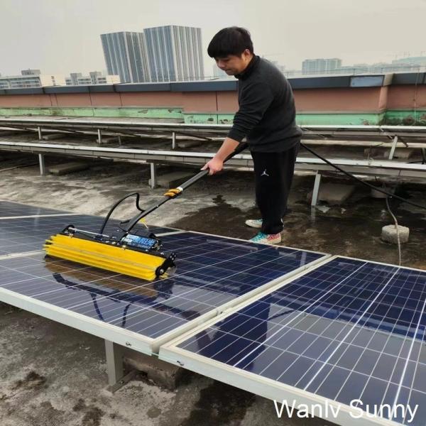 Quality Shipping Method by Sea/Air Dual- Rolling Brush for Photovoltaic Station for sale