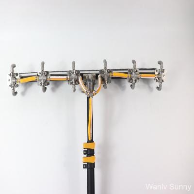 中国 マニュアルパワーソーラーパネルのクリーニングブラシキット 高圧水噴霧ノズル 販売のため