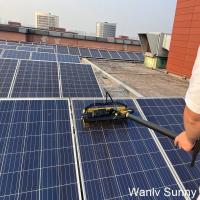 China Electric Rolling Brush for Solar Panel Cleaning 1200mm Width 24V DC for sale