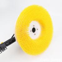 China Extendable Handle Single-Head Spin Brush for Large Area Solar Panel Cleaning 3.5m for sale