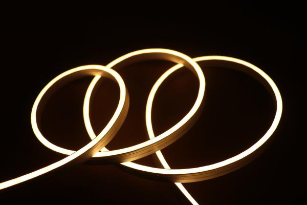 Quality Self Adhesive Silicone LED Neon Flex 10m IP65 Color Changing LED Neon Rope Light for sale