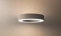 China Double Side Hanging Circle Light 90V-277V Led Ring Pendant Ceiling Light for sale