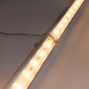 China Aluminium 24V Warm White LED Strip DMX512 1m RGB LED Strip 120leds/M for sale