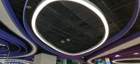 China Irregular Figure Type Led Ring Ceiling Lights 260W Circle Led Hanging Light for sale