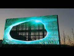 Hoogwaardig IP67 Led Grid Display 1R1G1B Led Grid Panel voor landmarkgebouwen