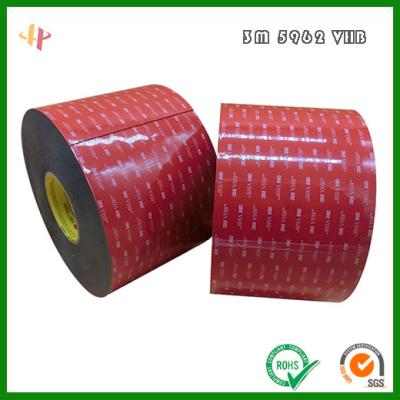 China 3m 5962 VHB Acrylic Foam Tape,3m 5962 double-sided 1.6mm thick VHB acrylic foam tape for sale