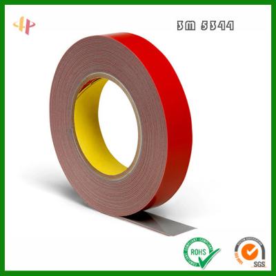 China 3M 5344 strong acrylic foam tape, 3M 5344 automobile VHB foam tape for sale