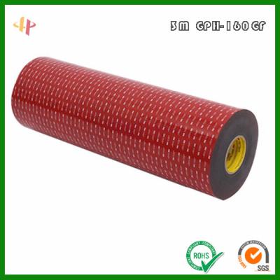 China 3m GPH-160GF High temperature resistant VHB High performance foam Tape for sale