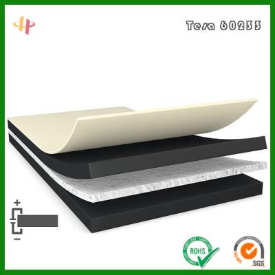 China Tesa60272 conductive double-sided tape,Tesa60272 Black conductive non-cloth tape for sale