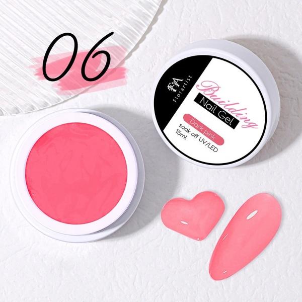 Quality New 15ml Products Nail Art Acrylic Nails Excelled Led Uv Building Hard Jelly Poly Nail Extension Gel Custom Logo OEM Colors for sale