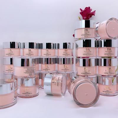 China Solid Cover Colors High Quality Custom Nail Acrylic Powder Wholesale 3 in 1 Dipping Acrylic Powder for Nails Vendors for sale