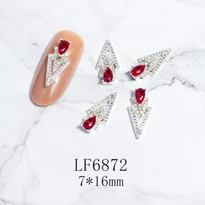 China Multi Shapes Diamond Decorations Big Stones High Quality Shiny Crystal Nail Charms Flat back Rhinestones For Nail Art for sale