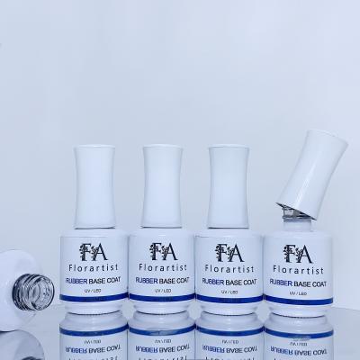 China Private Label Base Coat Gel Polish Rubber Base Gel Rubber Base Coat for sale