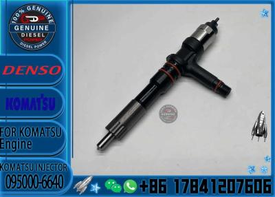 Cina Iniezione di carburante con ugello diesel nuovo e originale 095000-6640 6251-11-3200 6251-11-3201 per il motore KOMATSU SAA6D125E-5C/5D in vendita