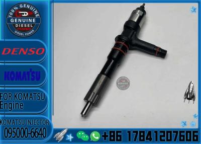 Cina Iniezione di carburante con ugello diesel nuovo e originale 095000-6640 6251-11-3200 6251-11-3201 per il motore KOMATSU SAA6D125E-5C/5D in vendita