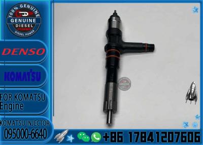 Cina Iniezione di carburante con ugello diesel nuovo e originale 095000-6640 6251-11-3200 6251-11-3201 per il motore KOMATSU SAA6D125E-5C/5D in vendita