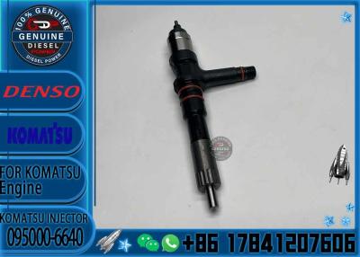 Cina Iniezione di carburante con ugello diesel nuovo e originale 095000-6640 6251-11-3200 6251-11-3201 per il motore KOMATSU SAA6D125E-5C/5D in vendita