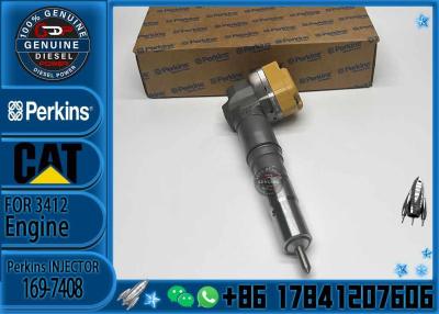 China 1563895 1697408 Partes do motor Injetor de combustível 156-3895 169-7408 171-9704 Para o motor CAT Caterpillar 3412 1719704 à venda