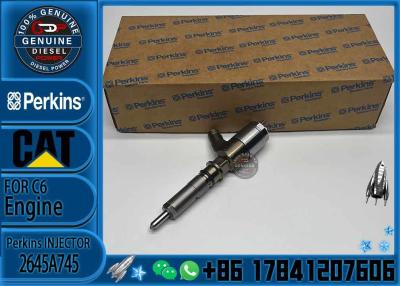 China Inyector de combustible diesel 2645A745 para el motor C7 C9 C6.6 CAT Excavadora 320D en venta