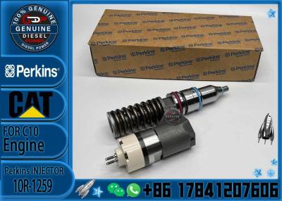 중국 고양이 C10 C12 엔진 분사기 10R-1258 10R-1259를 위한 10R-1258 10R-1259 공통 레일 굴삭기 연료 인젝터 판매용