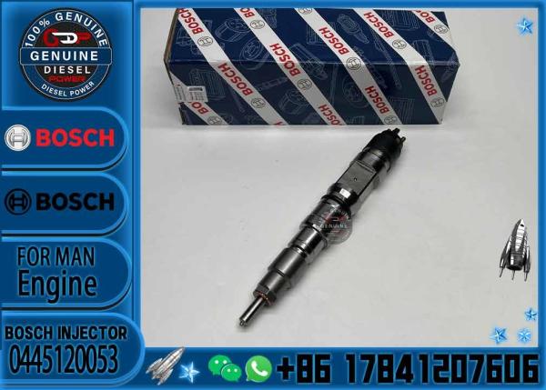 Quality Common Rail Fuel Injector 0445120052 0445120053 0445120055 for 51101006051 for sale