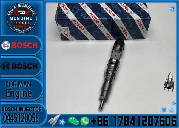 Quality High Quality Diesel engine parts common rail injector 0445120055 51 10100 6051 51101006051 For MAN for sale