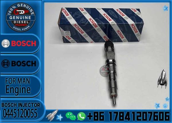 Quality High Quality Diesel engine parts common rail injector 0445120055 51 10100 6051 for sale