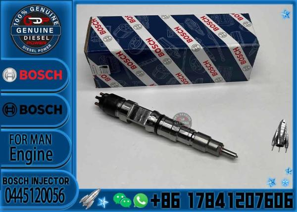 Quality High Performance Diesel Engine Parts 0445120053 0445120055 0445120056 Fuel Injector For MAN Diesel Engine for sale